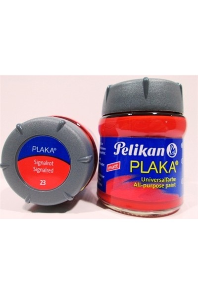 Pelikan Plaka Boya 23 Signal Red