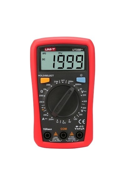 Unit UT33B+ Dijital Multimetre Ölçü Aleti Unit UT33B+ Dijital Multimetre Ölçü Aleti
