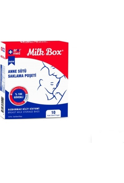 Artımed Steril Anne Sütü Saklama Poşeti 10 Adet