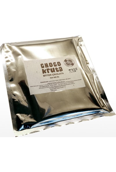 STO POSTO Şekersiz 100% Bitter Çikolata (Ghana) (500 Gr. Blok)