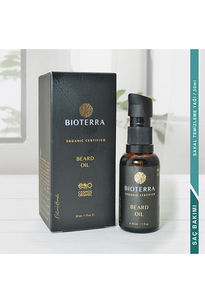 Bioterra Organik Beard Oil Sakal Bakım Yağı 30ML Bioterra Organik Beard Oil Sakal Bakım Yağı 30ML