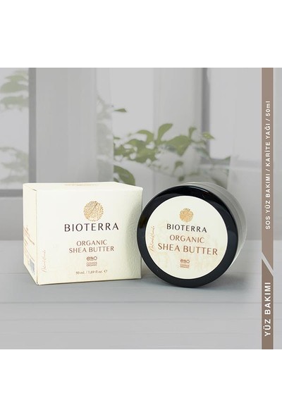Bioterra Organik Shea Butter Karite Yağı 50ML Bioterra Organik Shea Butter Karite Yağı 50ML