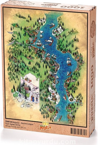 King Of Puzzle Boğaziçi - Nusret Çolpan Ahşap Puzzle 1000 Parça (TS09-M) King Of Puzzle Boğaziçi - Nusret Çolpan Ahşap Puzzle 1000 Parça (TS09-M)