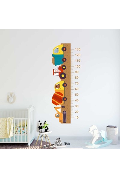 Kt Decoration Inşaat Ustaları Sevimli Hayvanlar Boy Ölçer Gelişim Tablosu Duvar Sticker Kt Decoration Inşaat Ustaları Sevimli Hayvanlar Boy Ölçer Gelişim Tablosu Duvar Sticker