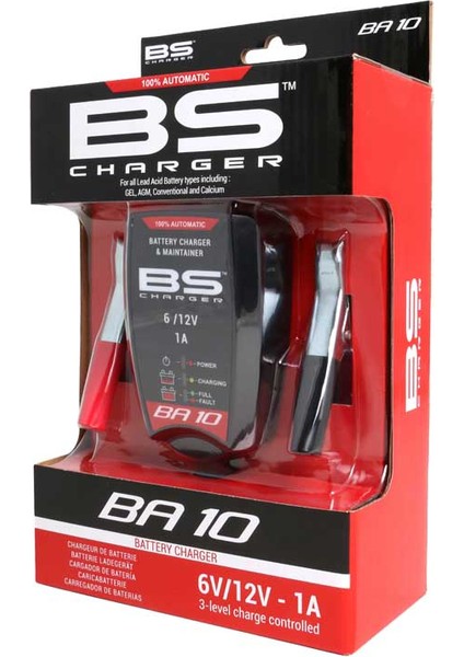 BS Battery BA10 Automatic Charger 6V/12V 1000MA Motorsiklet Fiyatı