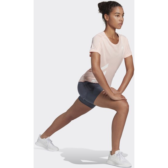 adidas Kadın Koşu - Yürüyüş T-Shirt Run It Tee 3s W GC6889 Fiyatı