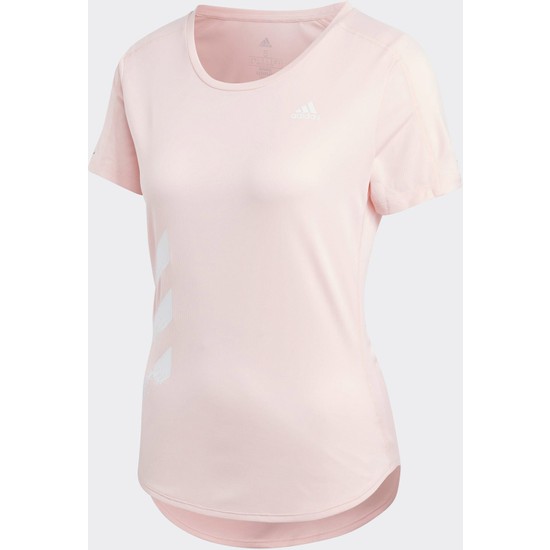 adidas Kadın Koşu - Yürüyüş T-Shirt Run It Tee 3s W GC6889 Fiyatı