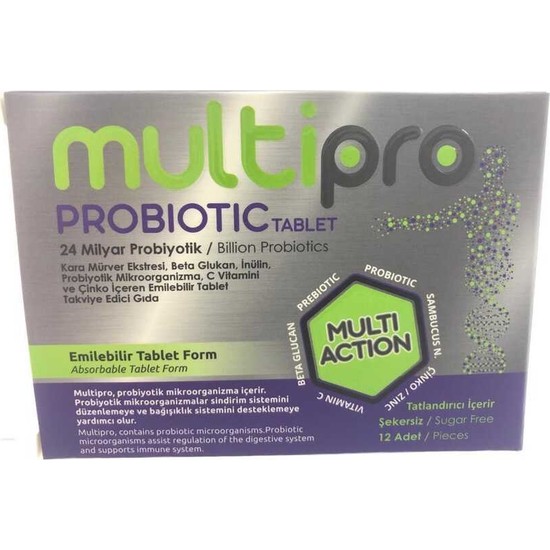 Multipro Probiotic Tablet 1 Fiyatı - Taksit Seçenekleri