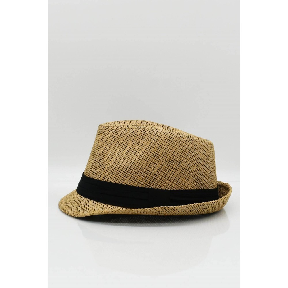 Külah Camel Erkek Fötr Hasır Şapka Yazlık Şapka Fiyatı