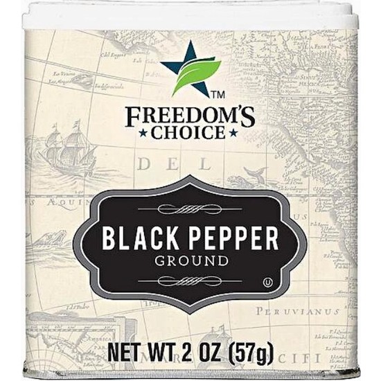 Freedom's Choice ground Black Pepper 57 gr Fiyatı