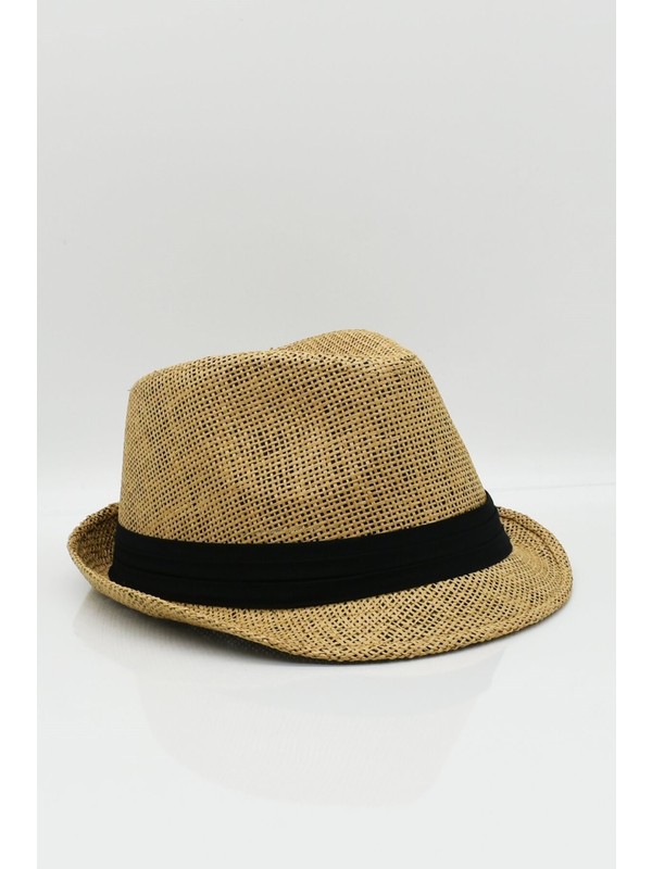 Külah Camel Erkek Fötr Hasır Şapka Yazlık Şapka Fiyatı