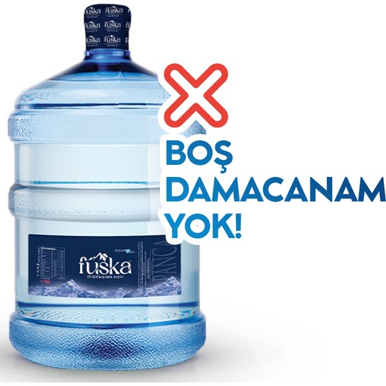 Fuska 19 lt (Boş damacanam yok) Fiyatı - Taksit Seçenekleri