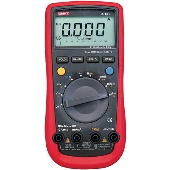 Uni-T Unit UT61E+ 1000V True Rms Dijital Multimetre Fiyatı