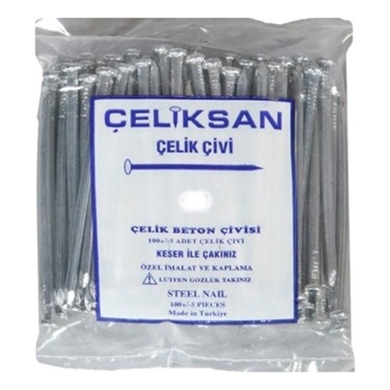 SEYMEN Beton Çivisi 100 Adet Çelik Çivi 4X60 Fiyatı