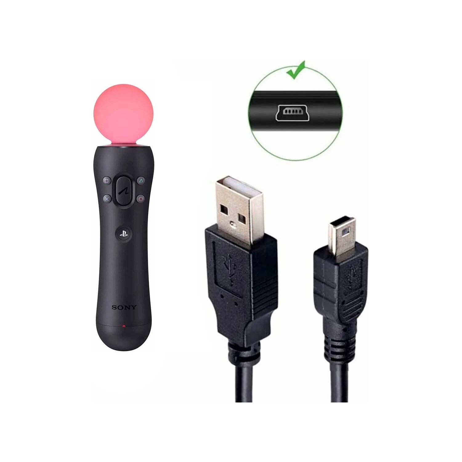 Sony Playstation 3 Move Şarj Kablosu Ps3 Move Controller Fiyatı