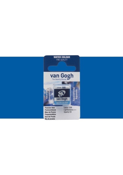 Van Gogh Sulu Boya Prussian Blue 508 (Yarım Tablet) Fiyatı