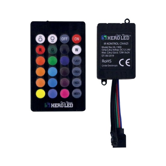 Hero Led 6 Amper Rgb LED Kumanda Şerit LED Kontrol Cihazı Fiyatı