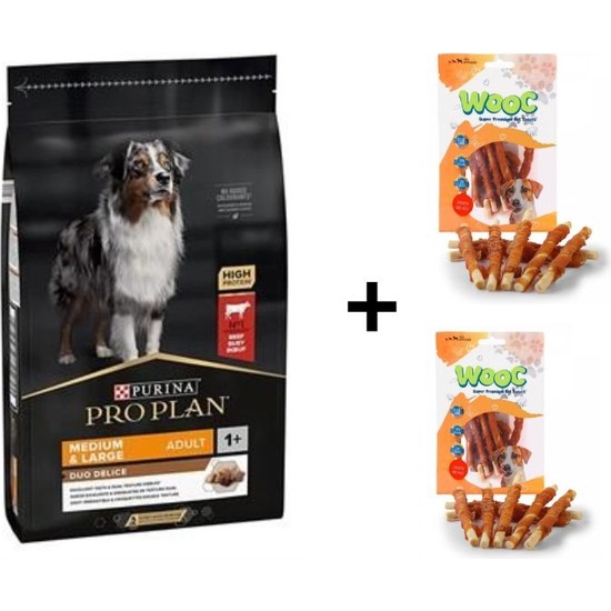 Pro Plan Duo Delice Parça Etli Yetişkin Köpek Maması 10 kg + Fiyatı