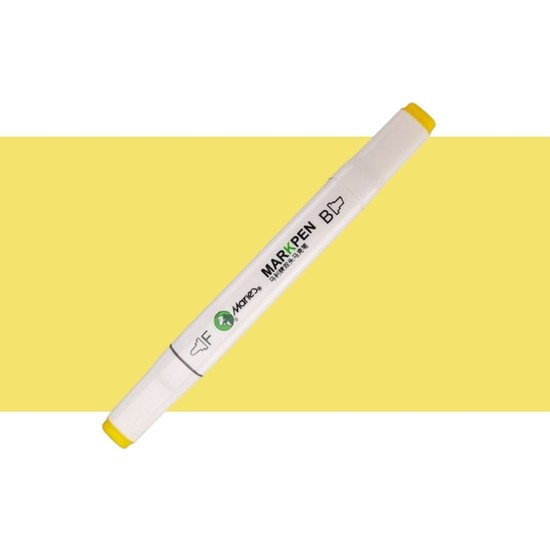 Maries Markpen Çift Taraflı Marker Kalemi Lemon Yellow 35 Fiyatı
