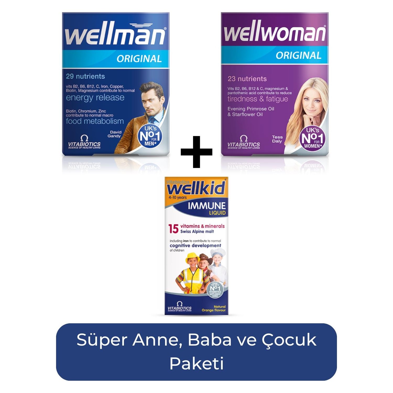 Wellwoman Wellman + Wellwoman + Wellkid Immune Liquid Süper Fiyatı