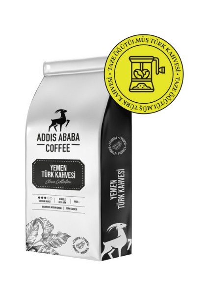 Addis Ababa Coffee Addis Ababa Coffee Coffee Yemen Türk Kahvesi 1 kg ...