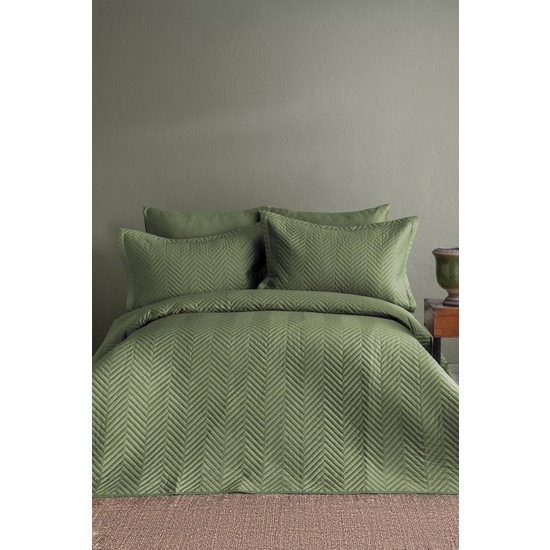 İssimo Home Issimo Simply Orman Yeşili Yatak Örtüsü Set Çift Fiyatı