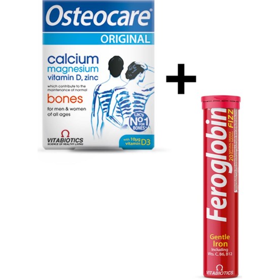 Osteocare Original 90 Tablet + Feroglobin Fizz Fiyatı