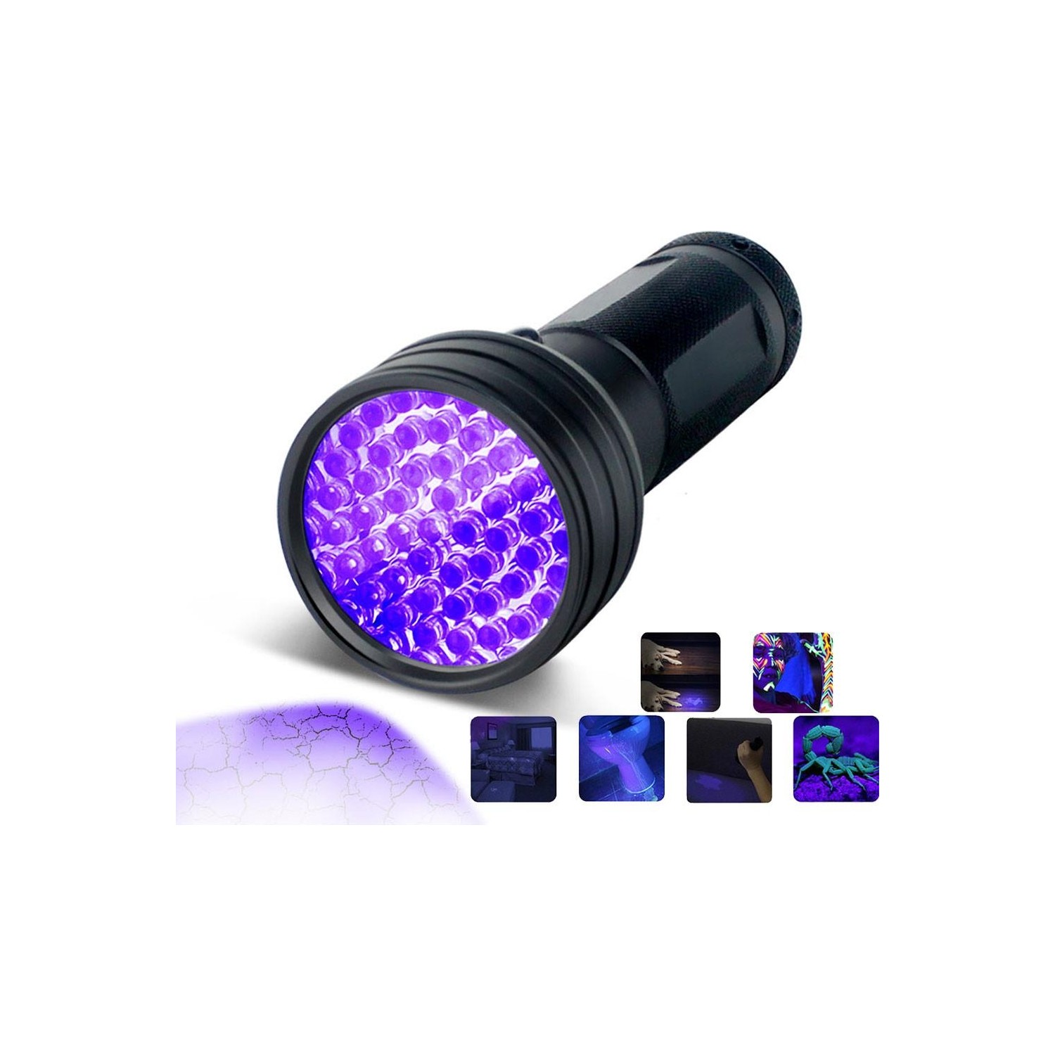 Valkyrie 51 LED Mor Işık Uv El Feneri Ultraviyole Blacklight Fiyatı