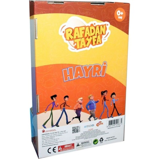 Toysan Rafadan Tayfa Hayri Peluş Çocuk Oyuncak Fiyatı