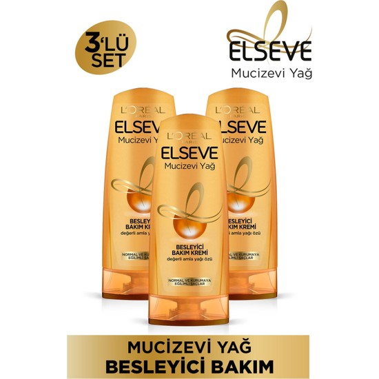 Elseve Mucizevi Yağ Besleyici Bakım Kremi Amla Yağı 360 ml x Fiyatı