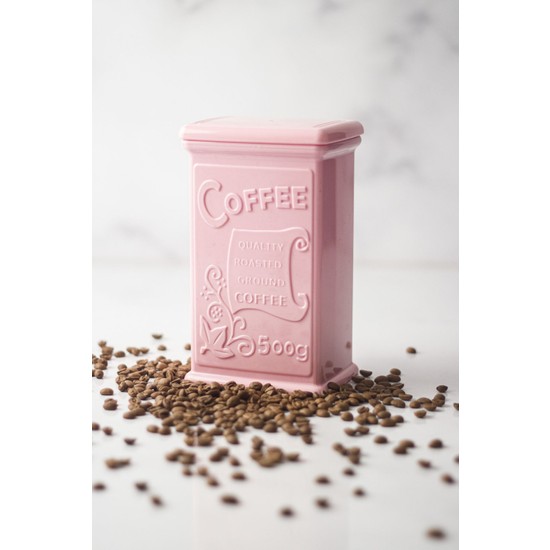 EW's Kitchenware Akrilik Soft Pembe Şeker Kahve Çay Kavanozu Fiyatı