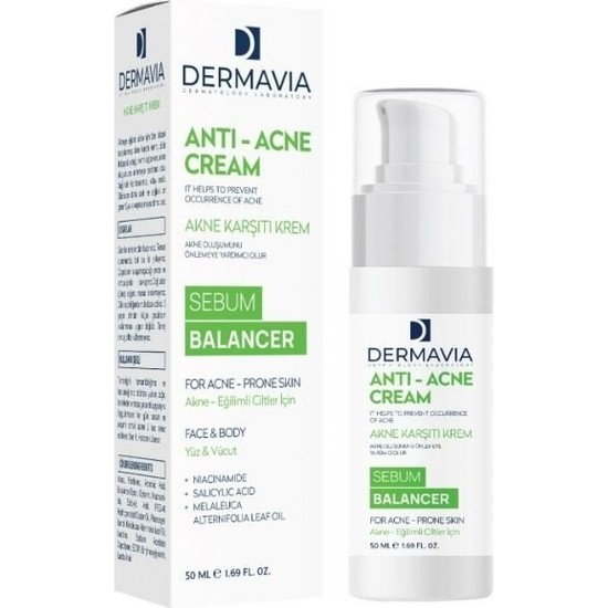 Dermavıa Antı-Akne Krem 50 ml Fiyatı - Taksit Seçenekleri