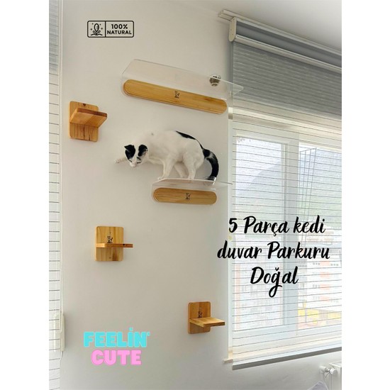 BuShop Kedi Evi, Kedi Parkuru, Kedi Yatağı, Kedi Duvar Evi, Fiyatı
