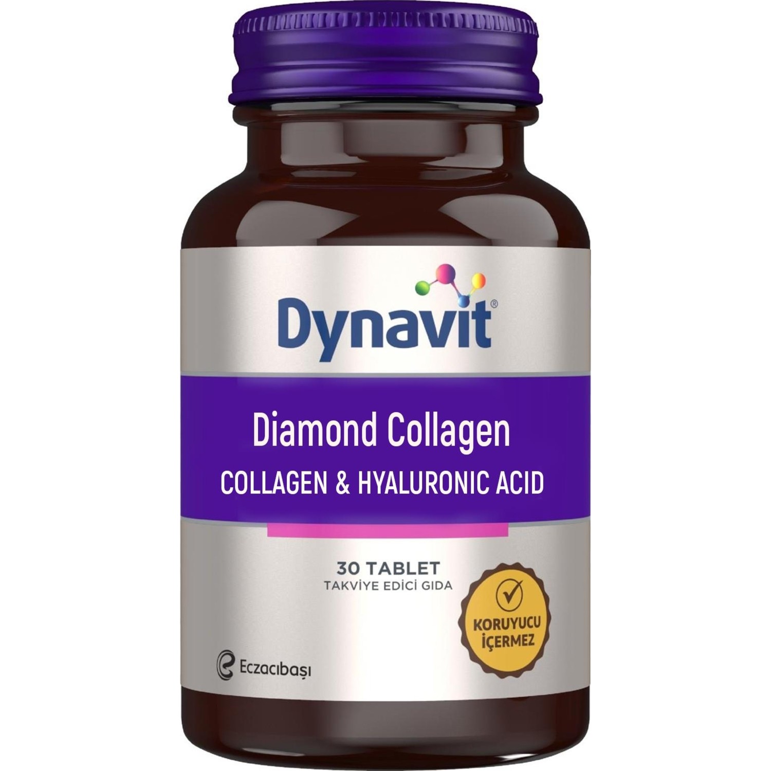 Dynavit Diamond Collagen Hyaluronic Acid 30 Tablet Fiyatı