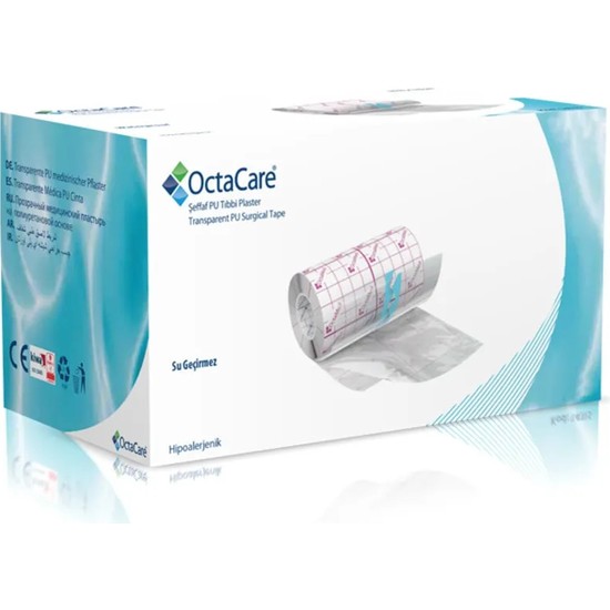 Octacare Şeffaf Pu Tıbbi Su Geçirmez Flaster Film 10 cm x 10 Fiyatı