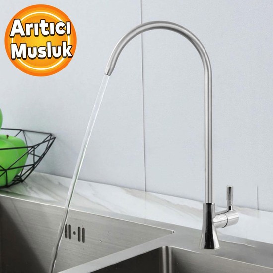 Badem10 Arıtma Musluğu Lavabo Mutfak Musluk Batarya Evye Fiyatı