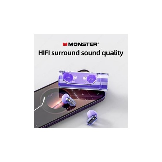 Monster Airmars XKT13 Gaming Bluetooth Kulaklık Mor Fiyatı