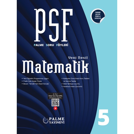 Palme Yayıncılık - Akademik Kitaplar Palme Psf 5.sınıf Kitabı