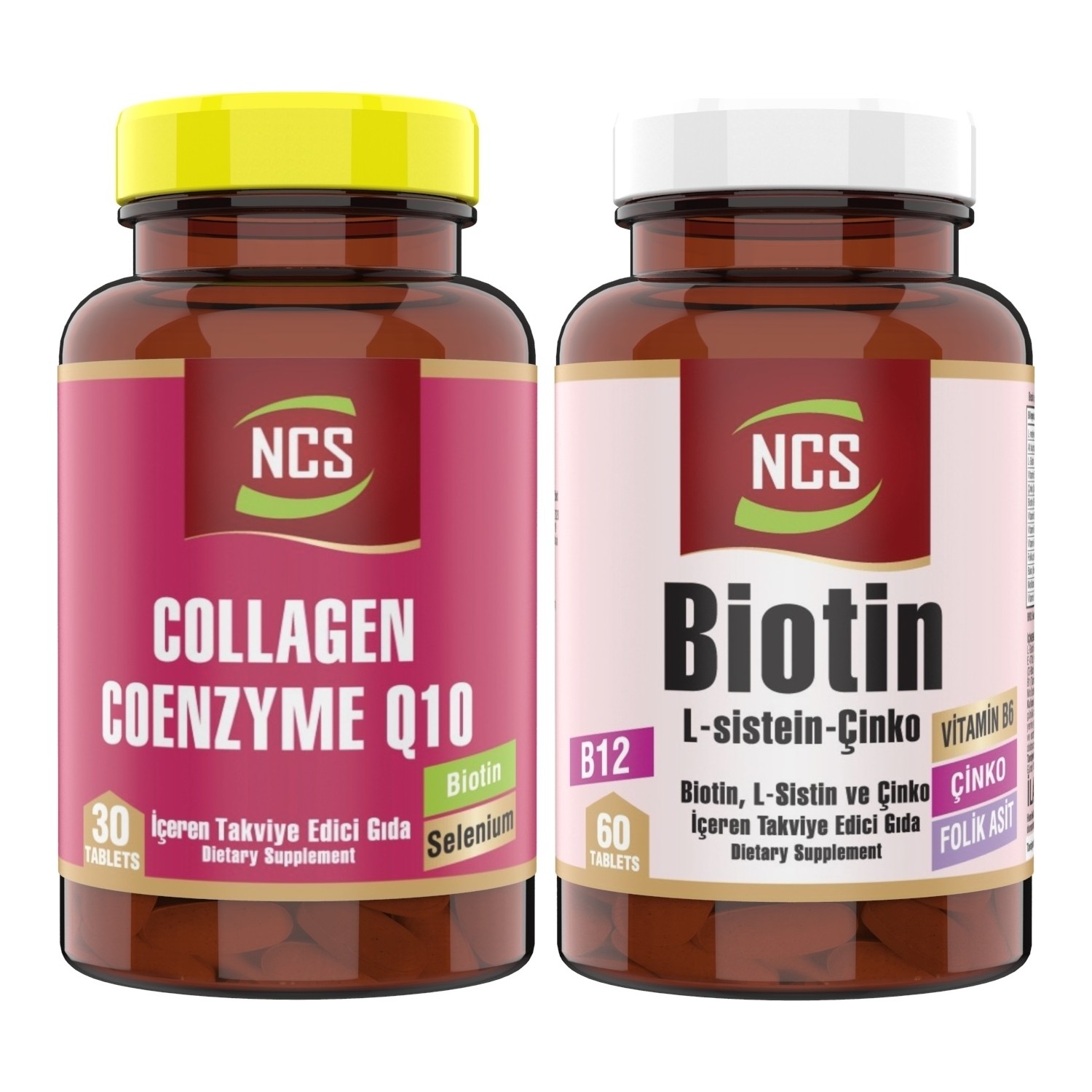 Ncs Collagen Coenzyme Q10 30 Tablet Biotin 60 Tablet Fiyatı