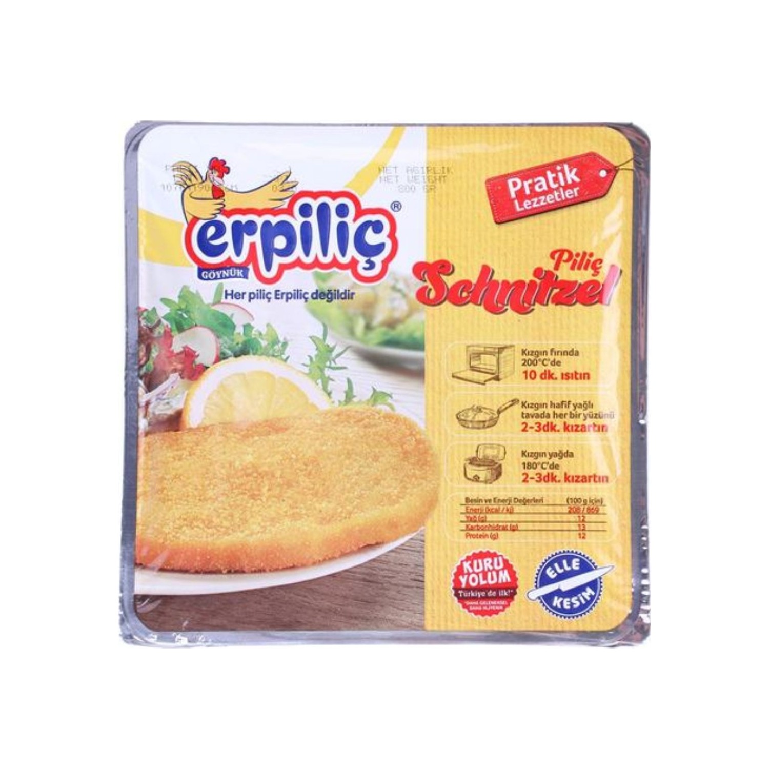 Erpiliç Şinitzel 700 gr Fiyatı, Taksit Seçenekleri ile Satın Al