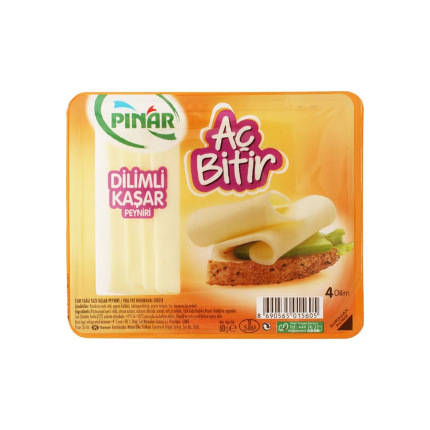Pınar Kaşar Aç Bitir 60 gr Fiyatı - Taksit Seçenekleri