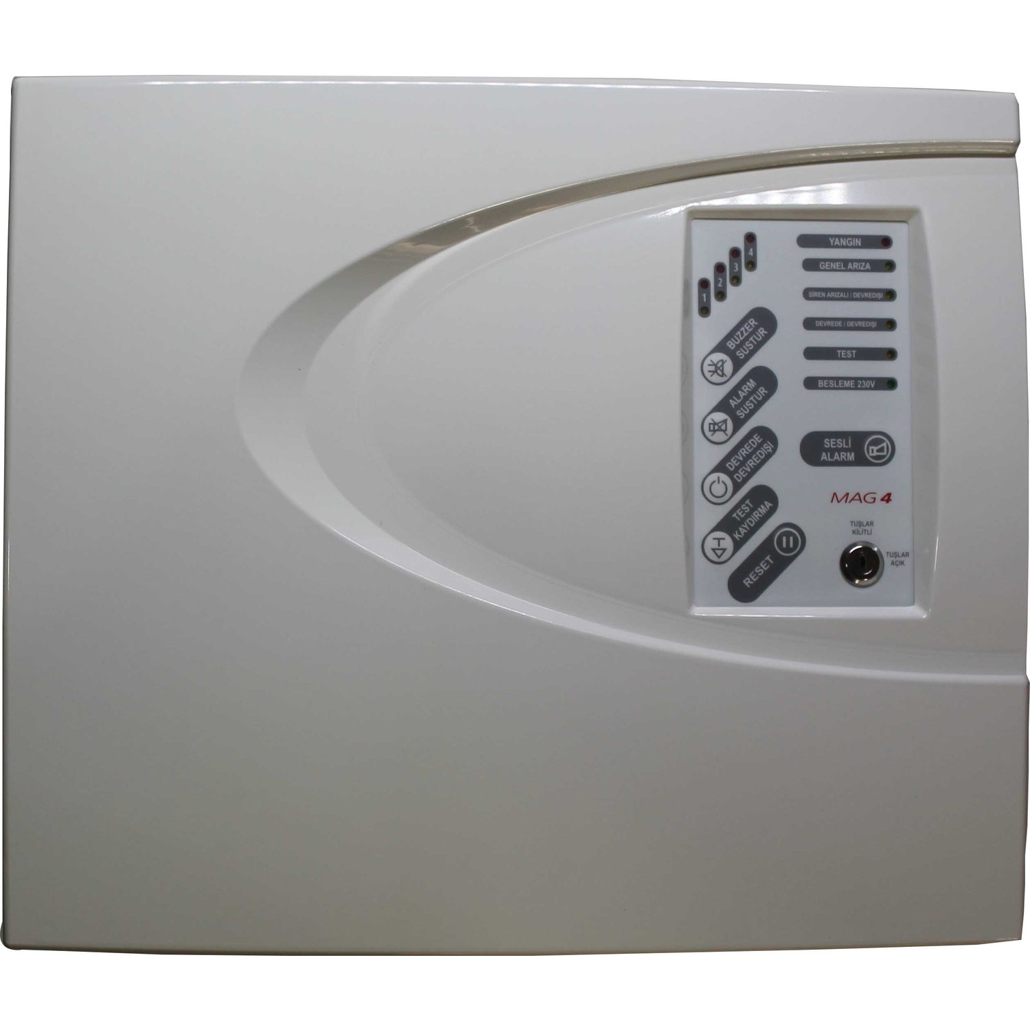 Teletek Mag 4 M Konvansiyonel Yangın Alarm Kontrol Paneli Fiyatı