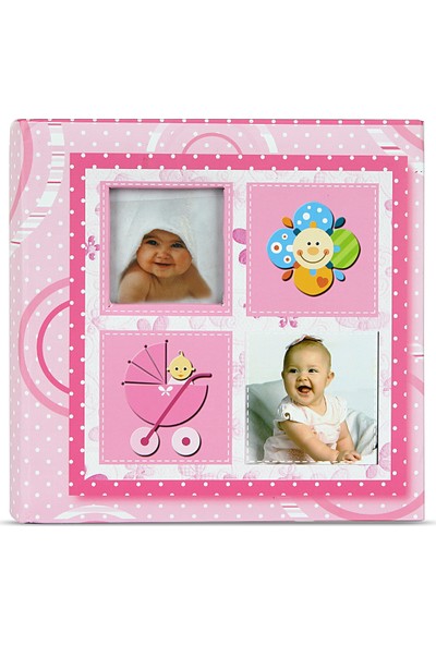 Birlik Fotoğrafçılık Pembe Bebek Albümü 4x6 (10X15) 100'LÜK 571203 Birlik Fotoğrafçılık Pembe Bebek Albümü 4x6 (10X15) 100'LÜK 571203