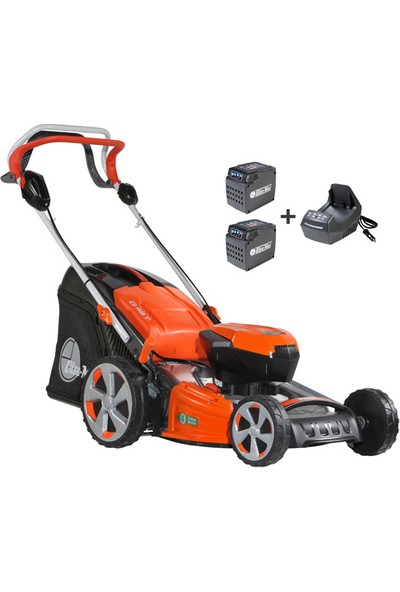 Oleo-Mac Gi 48 T Akülü Çim Biçme Makinesi 2X5.0AH+ŞARJ Oleomac