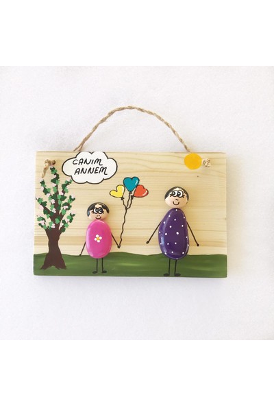 Kemique Canım Annem Pano Anneler Günü Kız Çocuk