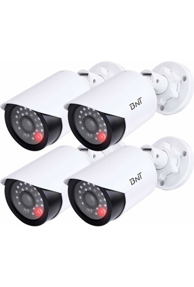 Bnt Caydırıcı Sahte Güvenlik Kamerası 4'lü (Yurt Dışından)