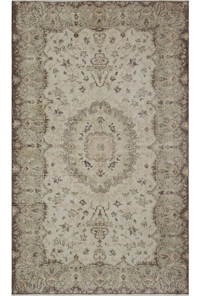 Grand Hedef Halı Naturel Desen Vintage El Dokuma Halısı 172 x 284 cm