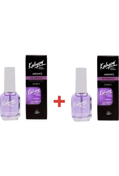 Kalyon Oje Kurutucu Tırnak Eti Nem.sprey 2'li Set