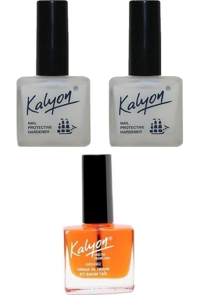 Kalyon Tırnak Besleyici 2 Adet + Tırnak Bakım Yağı 1 Adet 3'lü Set