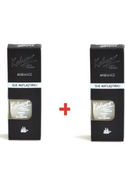 Kalyon Oje Matlaştırıcı 2'li Set